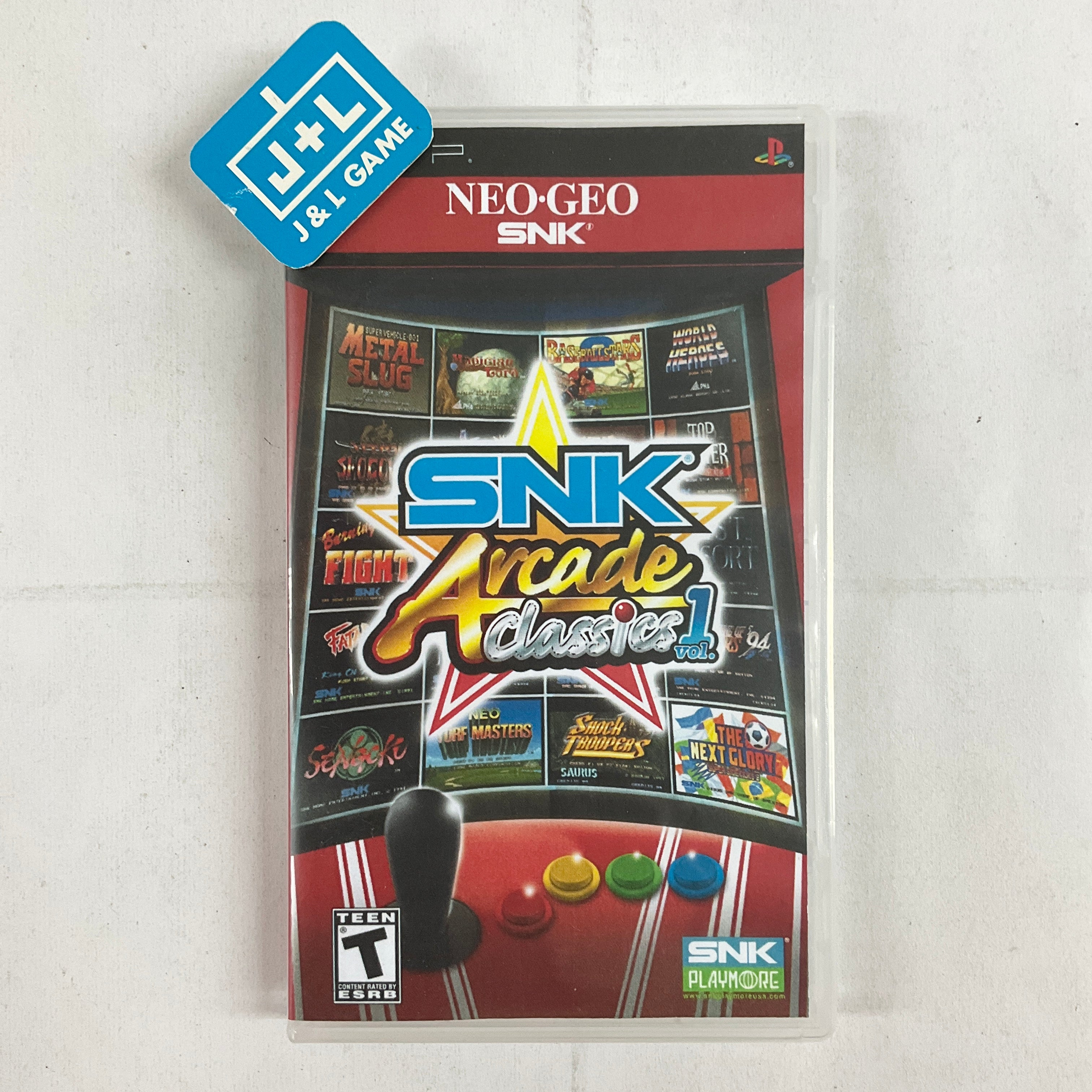 SNK Arcade Classics Vol 1 - Sony PSP [Pre-Owned] | J&L Game