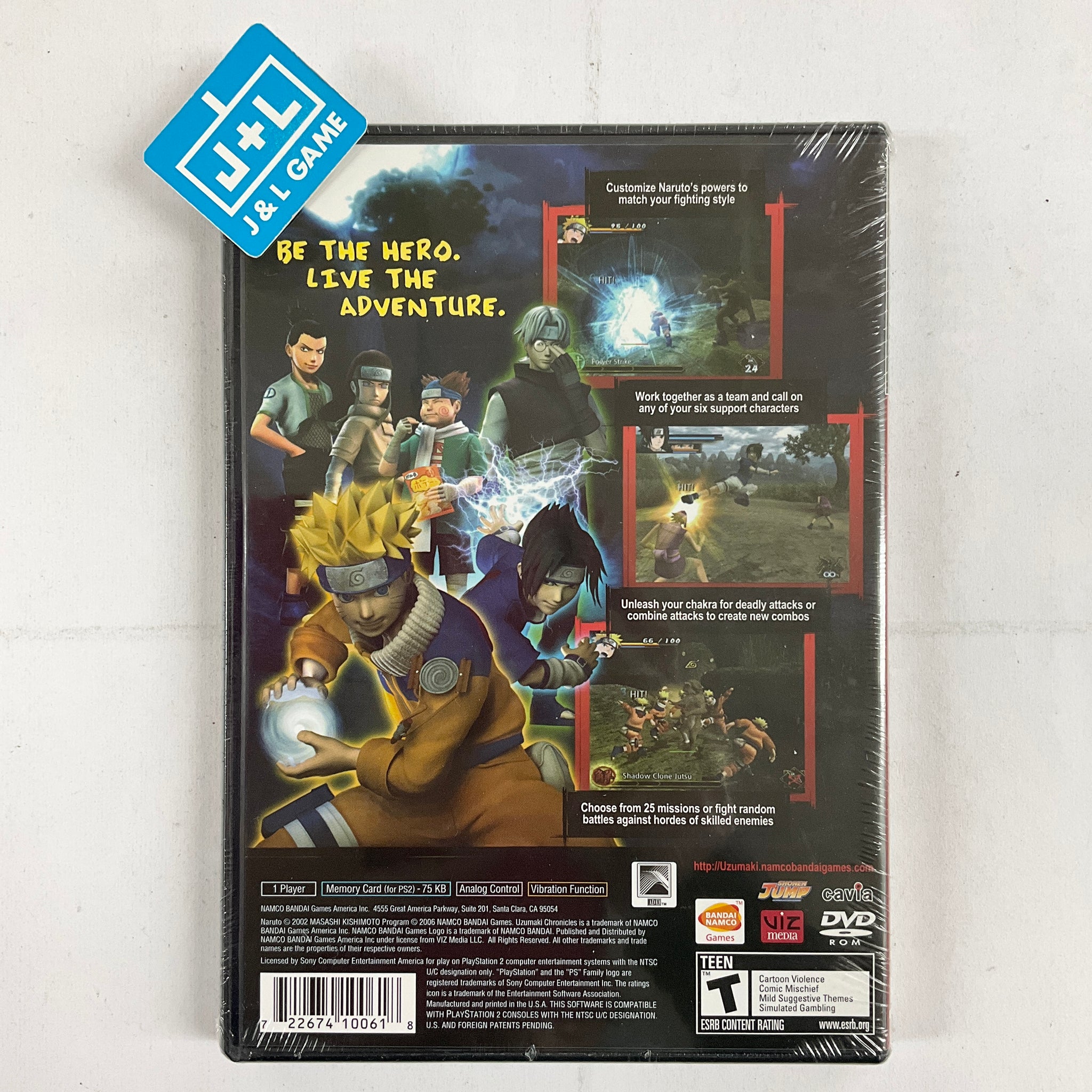 Naruto: Uzumaki Chronicles - (PS2) PlayStation 2 – J&L Video Games New ...