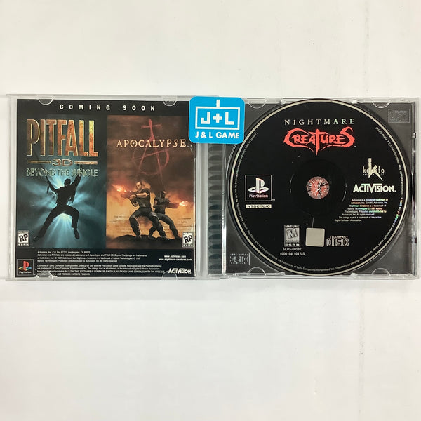 Nightmare Creatures - (PS1) PlayStation 1 [Pre-Owned] – J&L Video Games ...