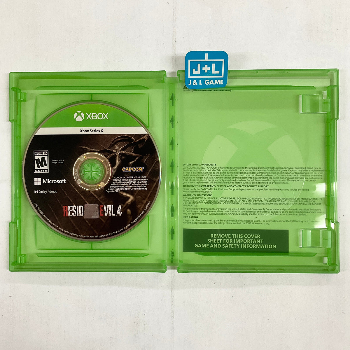 Resident Evil 4 - (XSX) Xbox Series X [Pre-Owned] | J&L Game