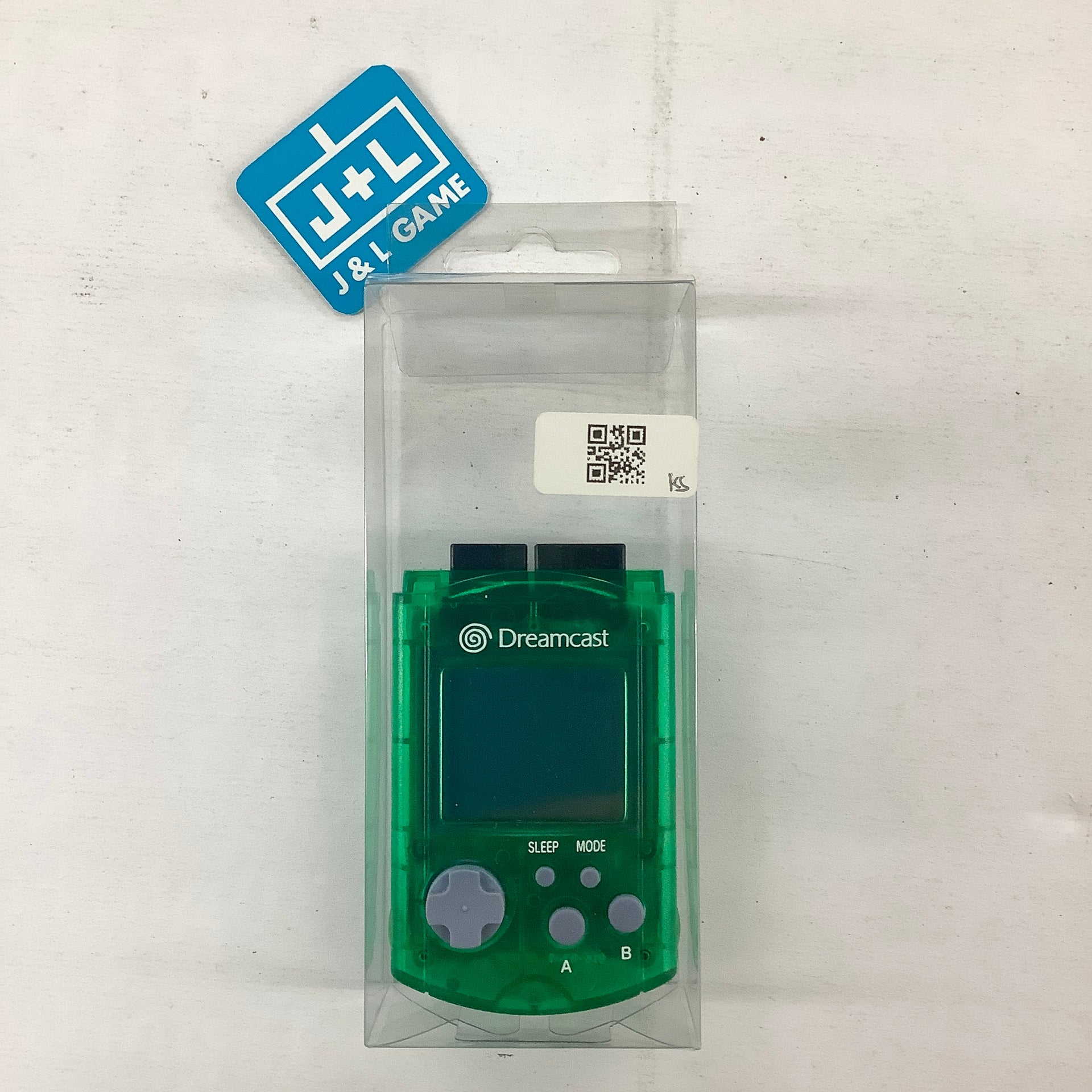 Sega Dreamcast Visual Memory Unit VMU (Green) - (DC) Sega Dreamcast [P ...