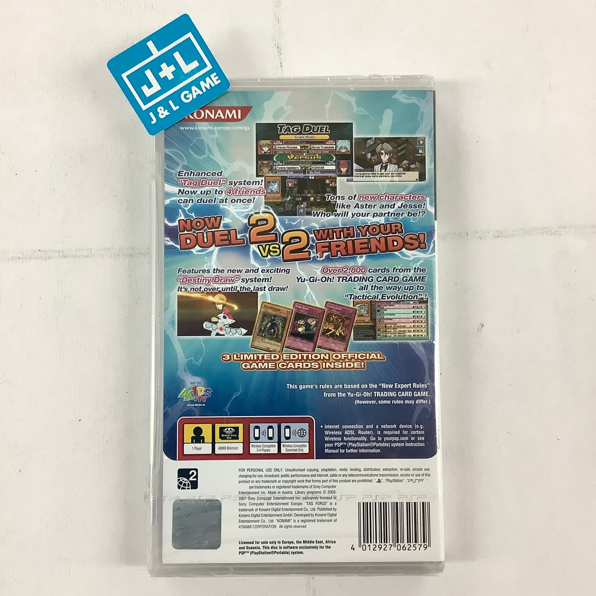 Yu-Gi-Oh! GX Tag Force 2 - Sony PSP (European Import) | J&L Game