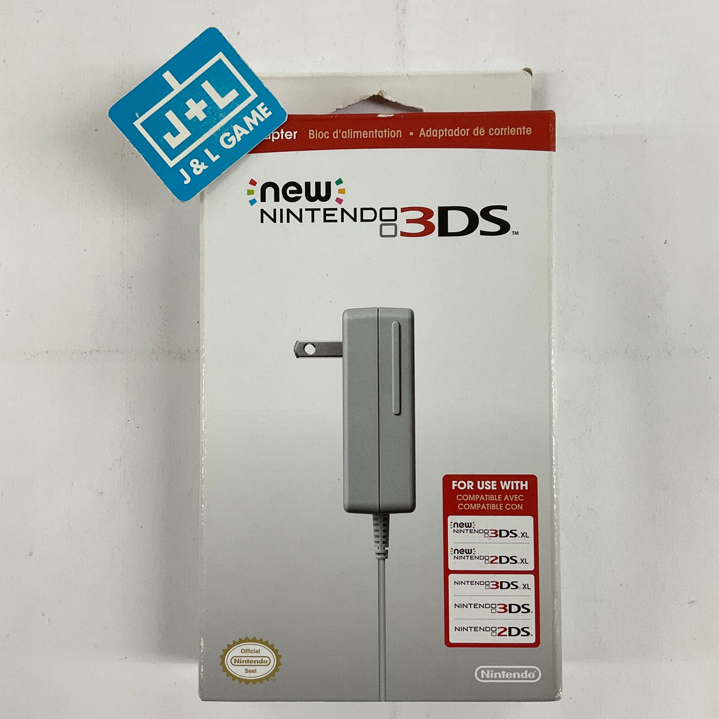Nintendo 3DS AC Adapter - Nintendo 3DS | J&L Game