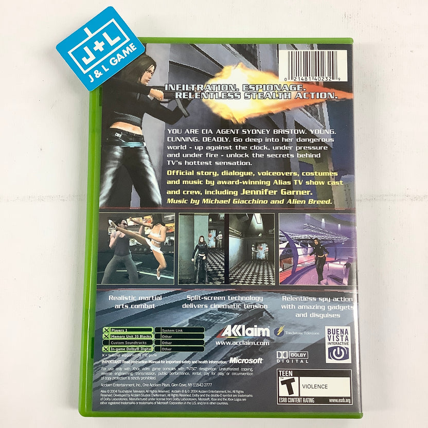 Alias - (XB) Xbox [Pre-Owned] | J&L Game