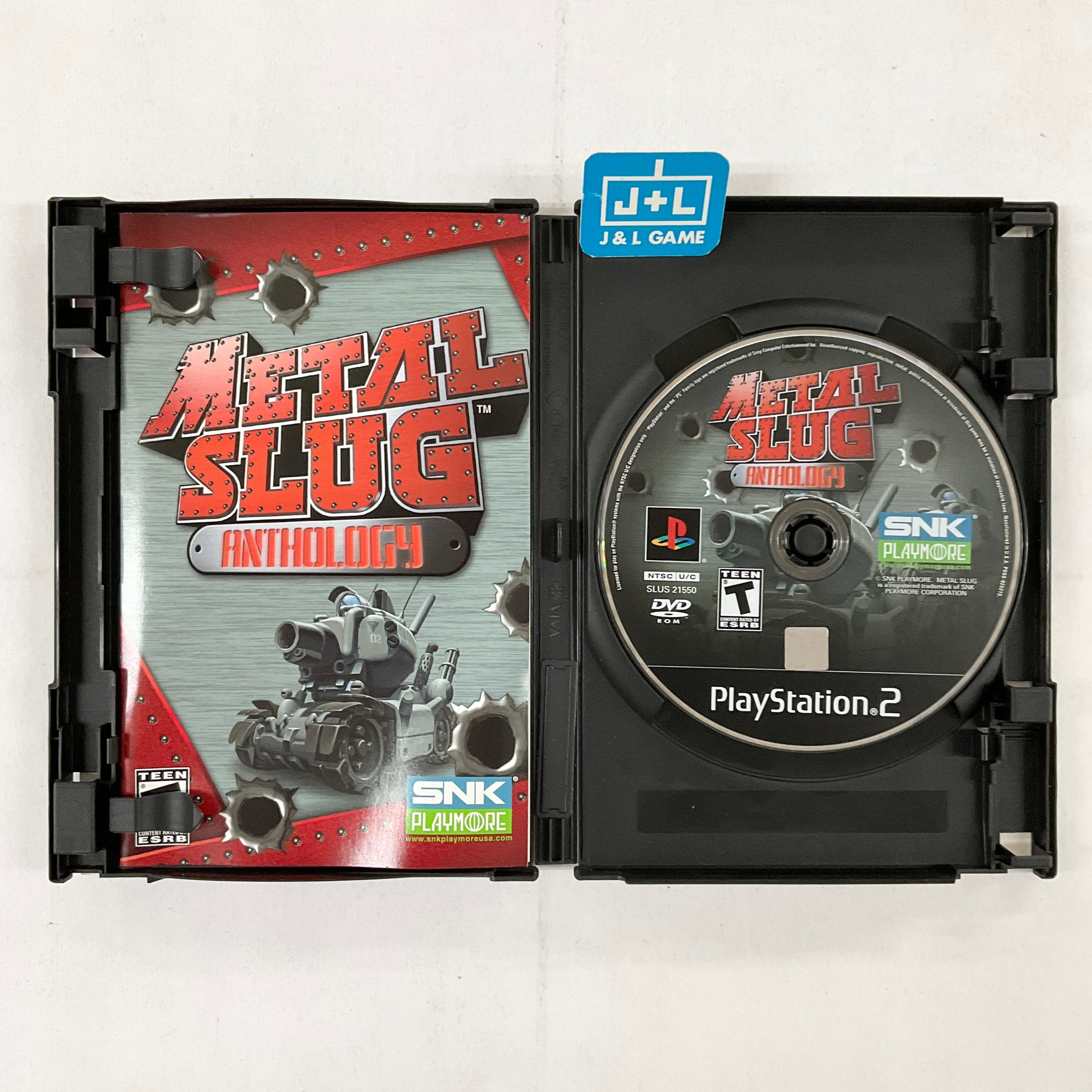 Metal Slug Anthology - (PS2) PlayStation 2 [Pre-Owned] | J&L Game