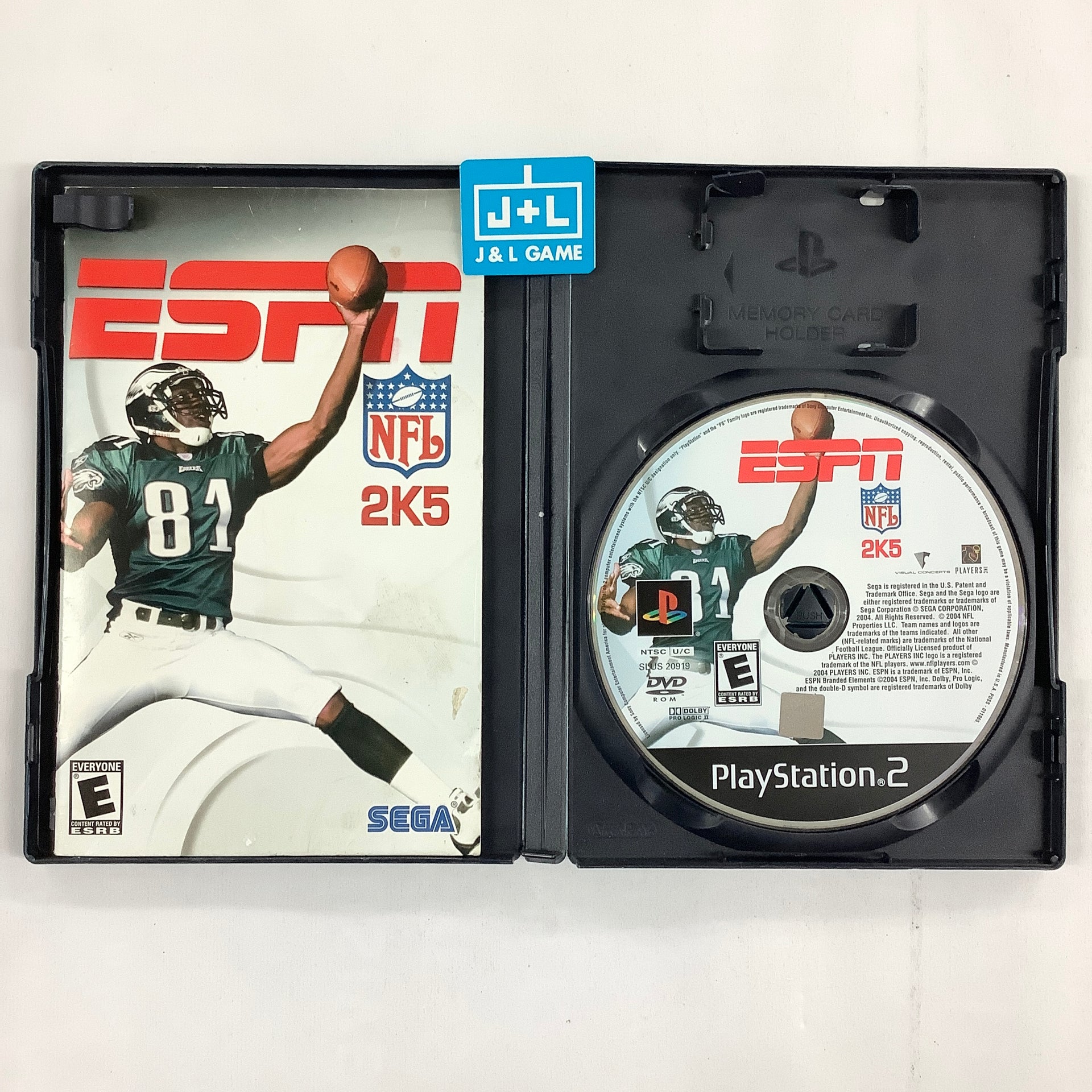 ESPN NFL 2K5 - (PS2) PlayStation 2 [Pre-Owned] | J&L Game