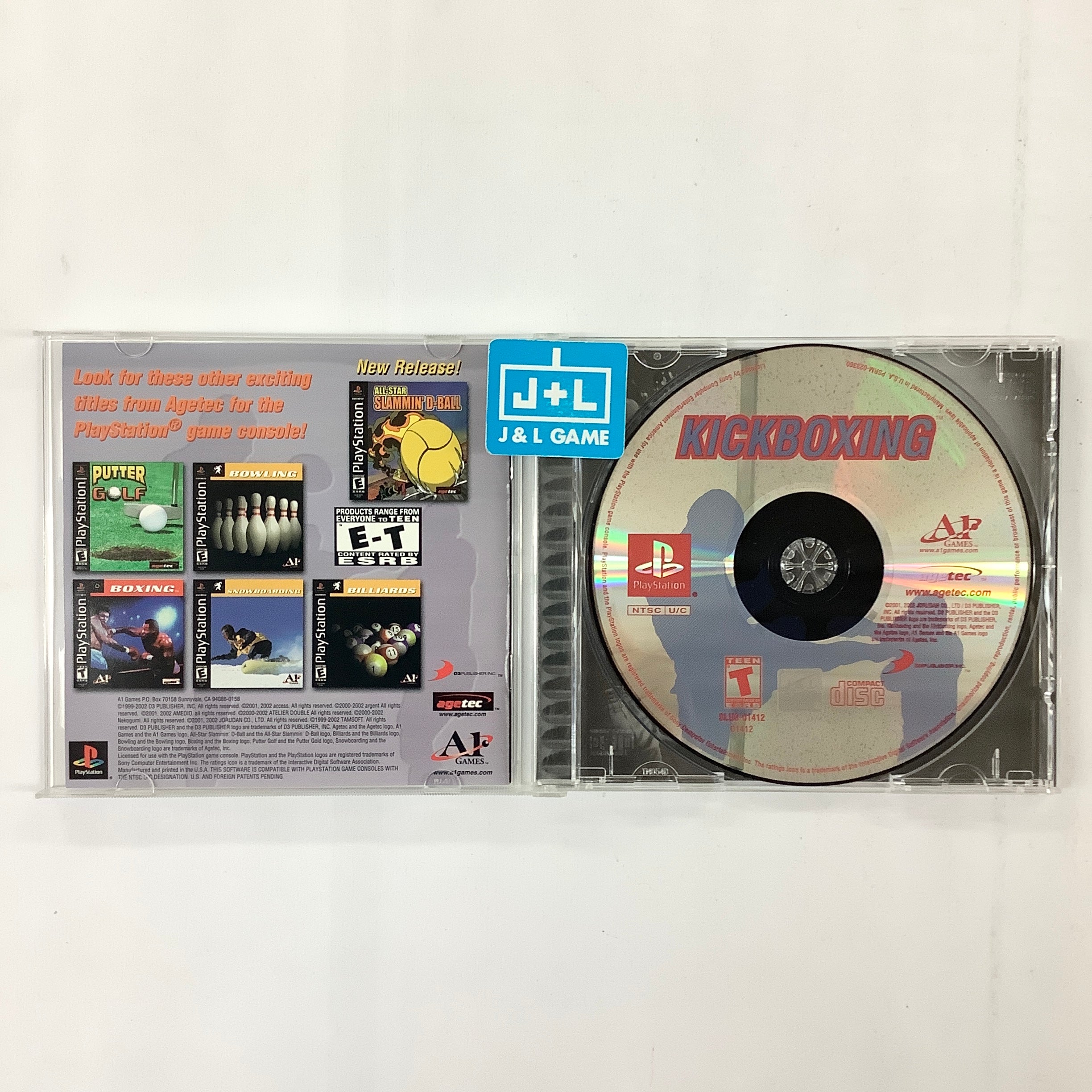 Kickboxing - (PS1) PlayStation 1 [Pre-Owned] | J&L Game