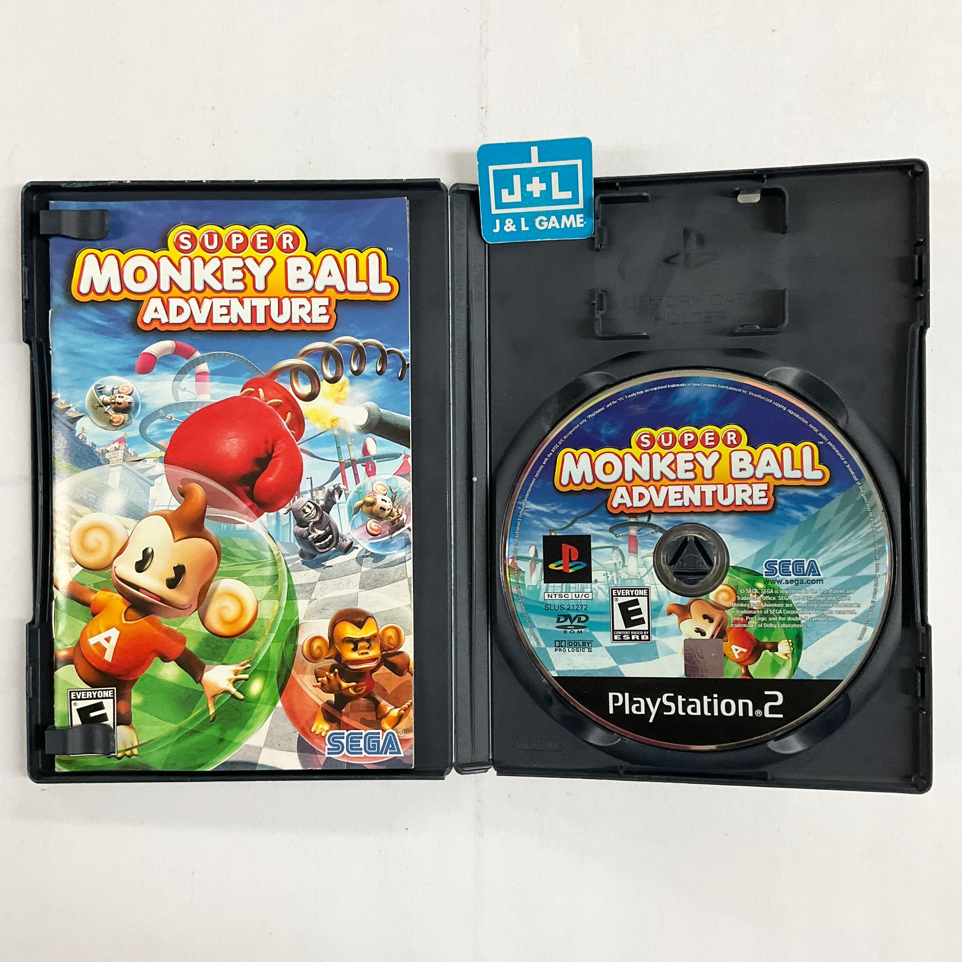 Super Monkey Ball Adventure - (PS2) PlayStation 2 [Pre-Owned] | J&L Game