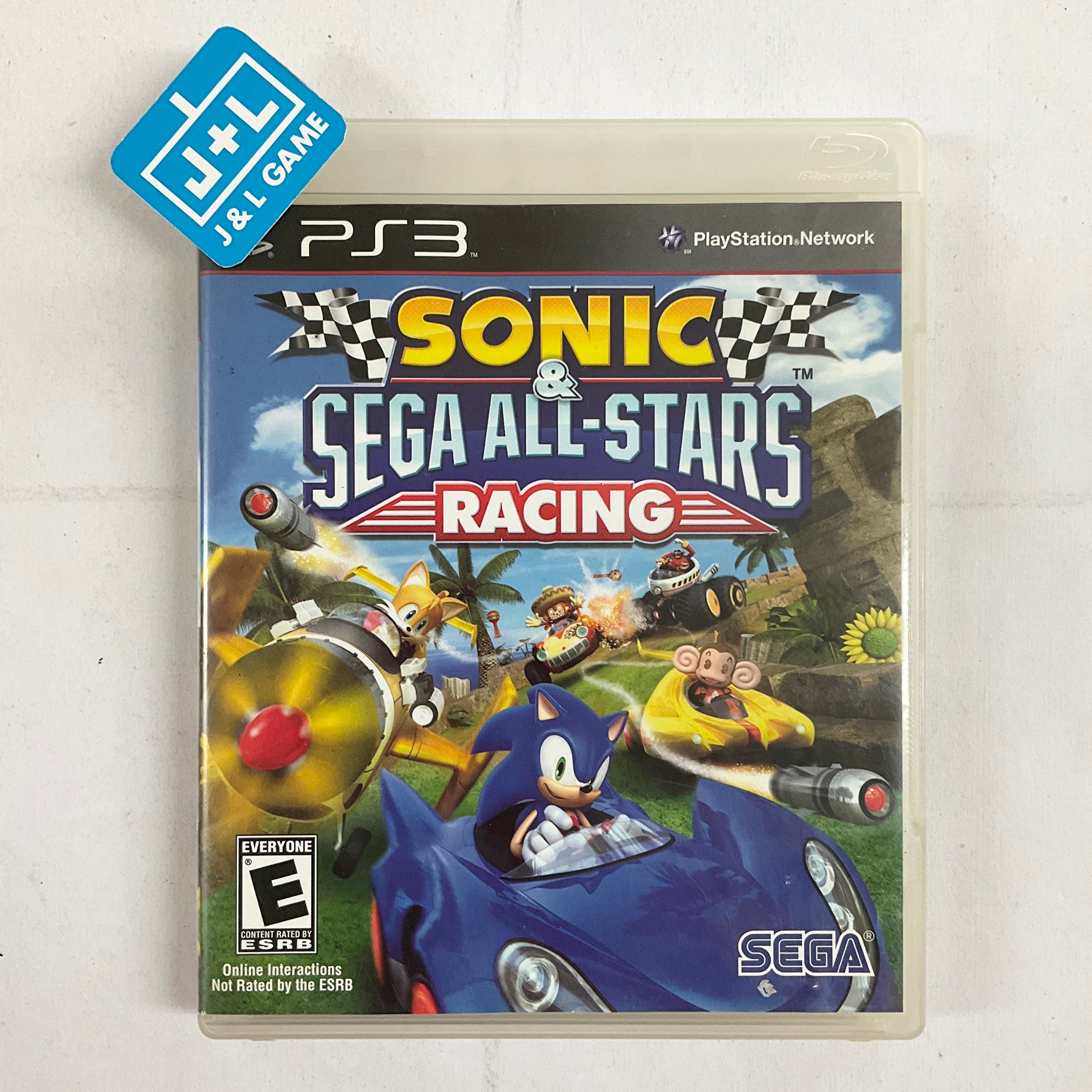 Sonic & SEGA All-Stars Racing - (PS3) PlayStation 3 [Pre-Owned] | J&L Game