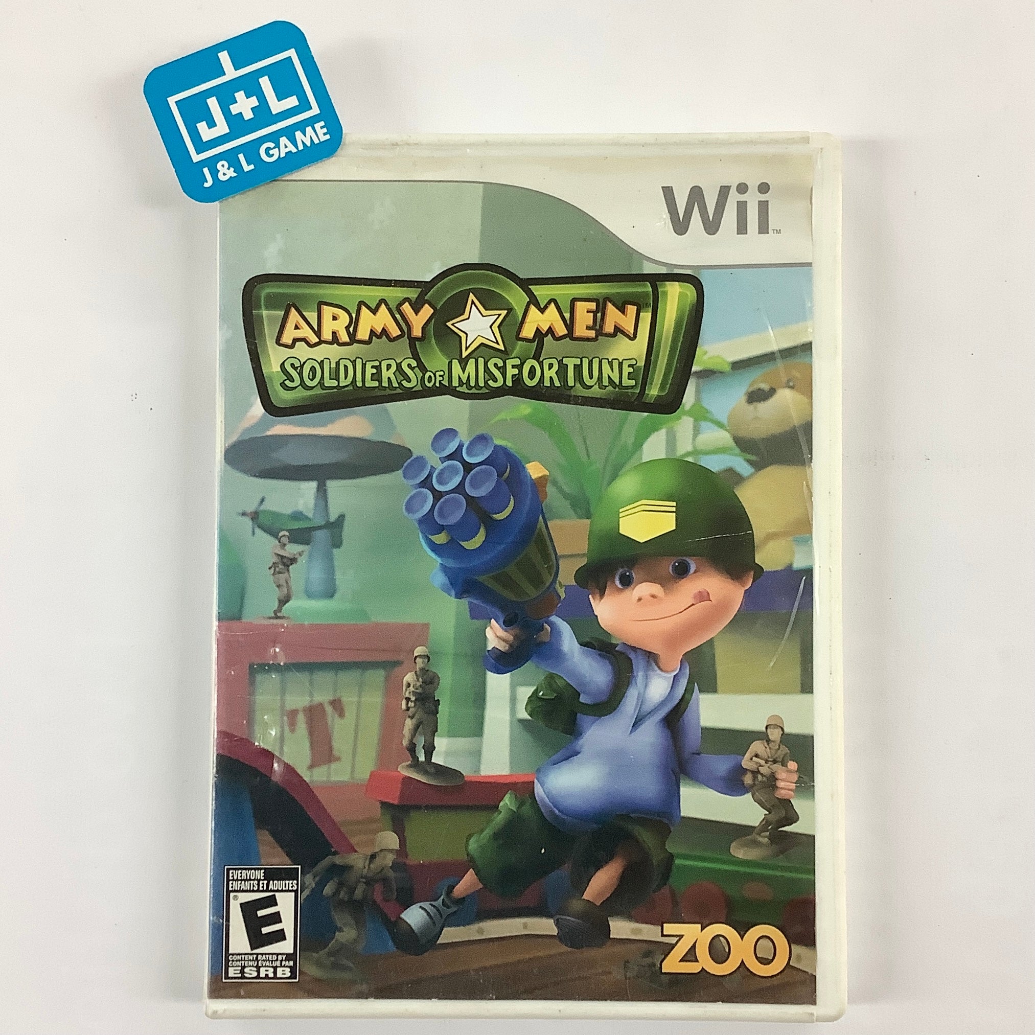 Army Men: Soldiers of Misfortune - Nintendo Wii [Pre-Owned] | J&L Game