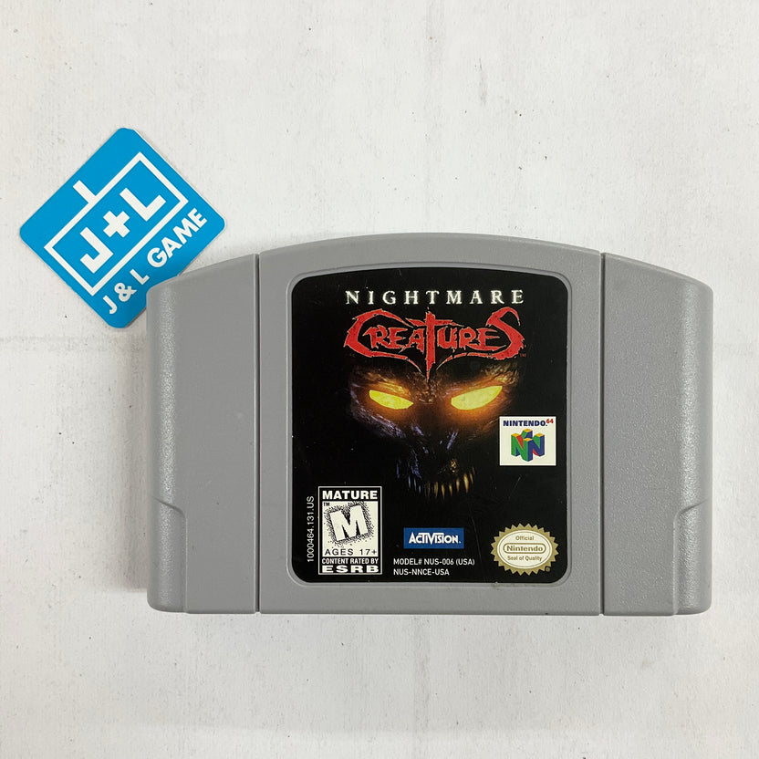Nightmare Creatures - (N64) Nintendo 64 [Pre-Owned] | J&L Game