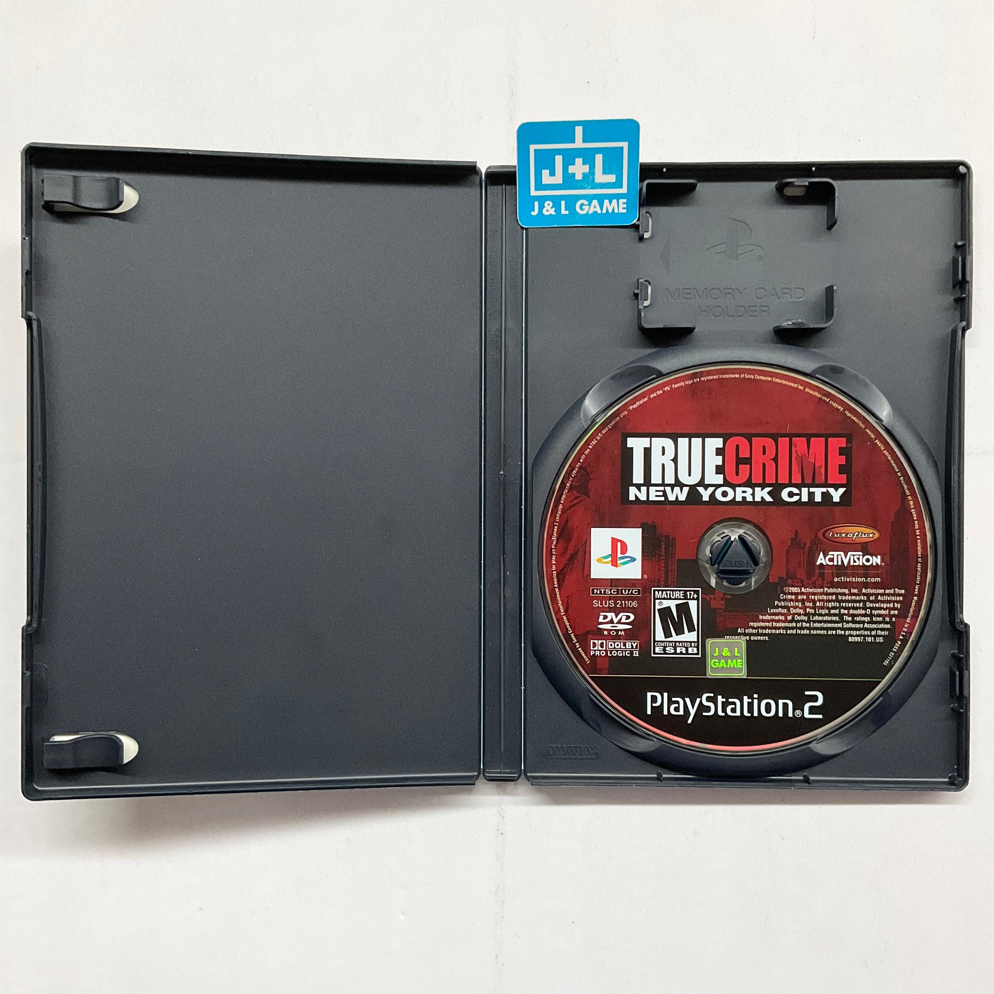 True Crime: New York City - (PS2) PlayStation 2 [Pre-Owned] – J&L Video ...