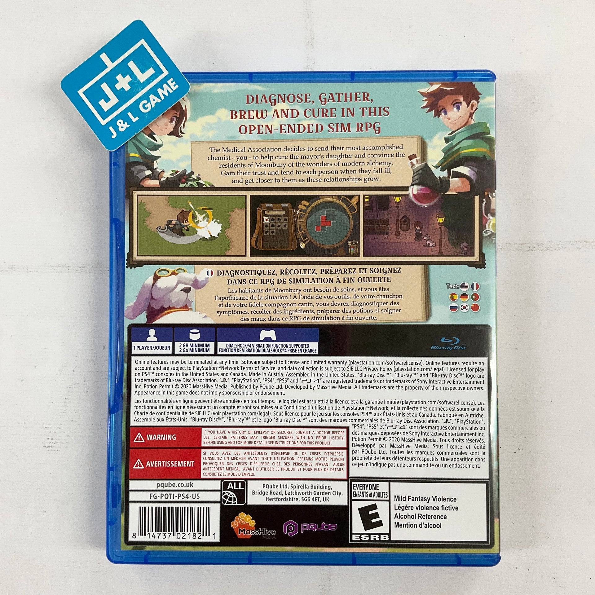 Potion Permit - (PS4) PlayStation 4 [UNBOXING] | J&L Game