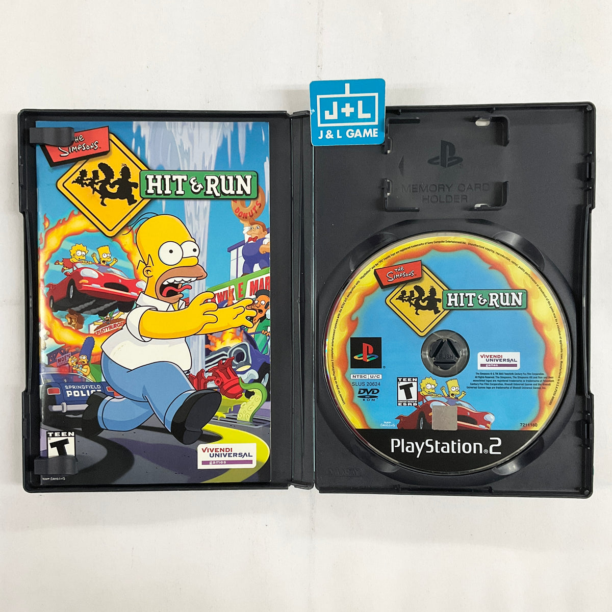 The Simpsons: Hit & Run - (PS2) PlayStation 2 [Pre-Owned] | J&L Game