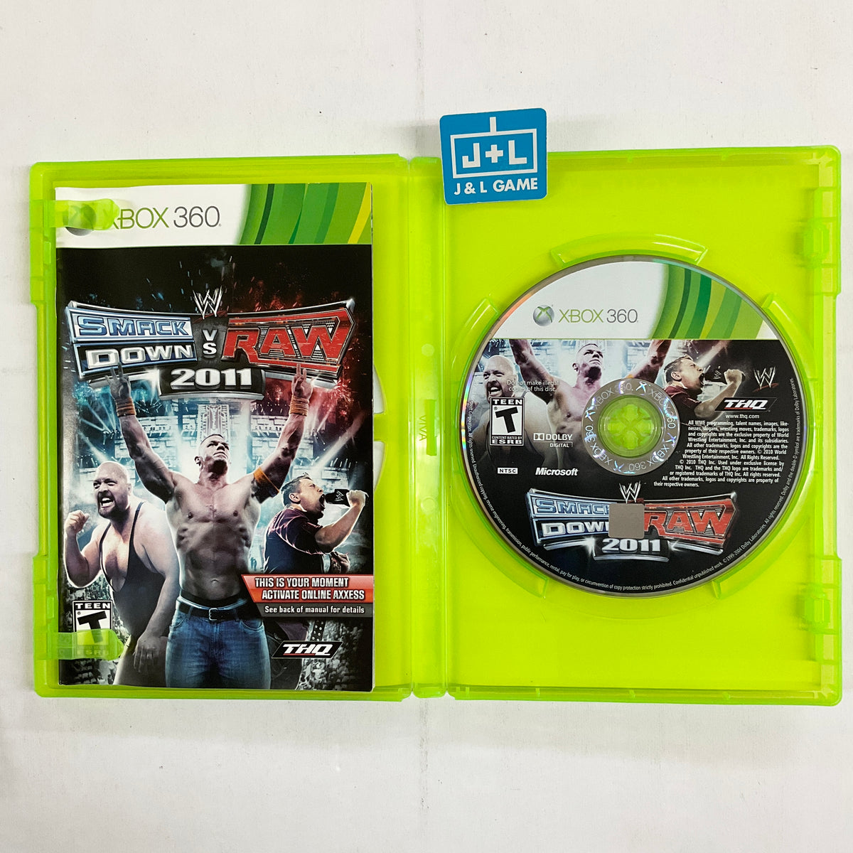 WWE SmackDown vs. Raw 2011 - Xbox 360 [Pre-Owned] | J&L Game