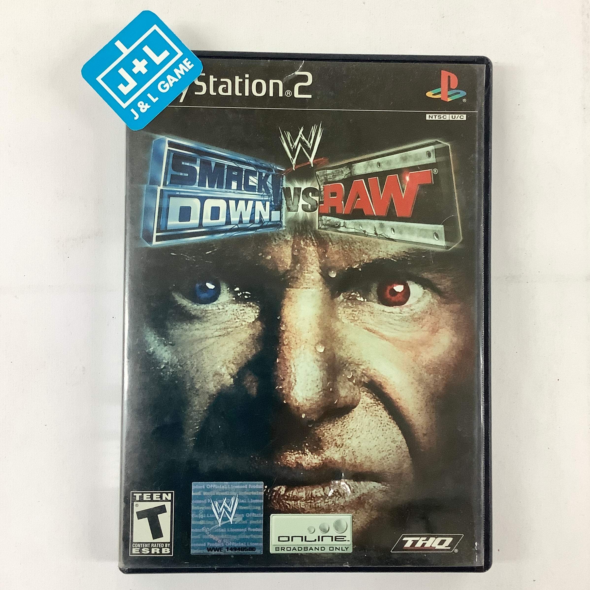 WWE SmackDown! vs. Raw - (PS2) PlayStation 2 [Pre-Owned] | J&L Game