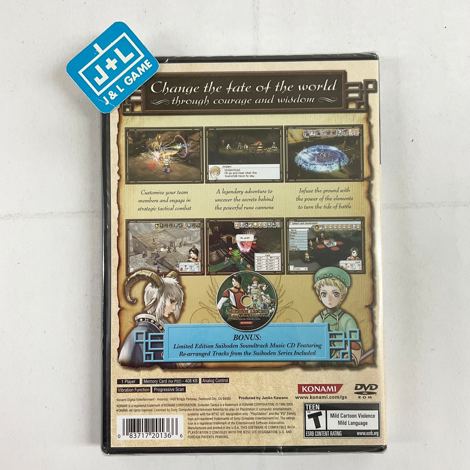 Suikoden Tactics - (PS2) PlayStation 2 | J&L Game