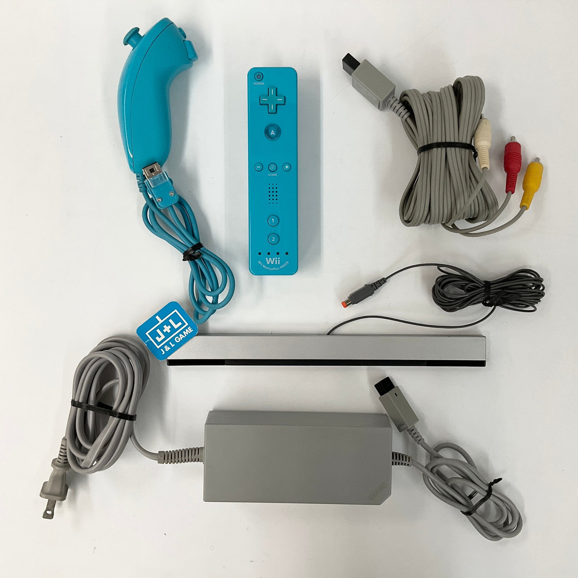 Nintendo Wii Console (Blue) - Nintendo Wii [Pre-Owned] | J&L Game
