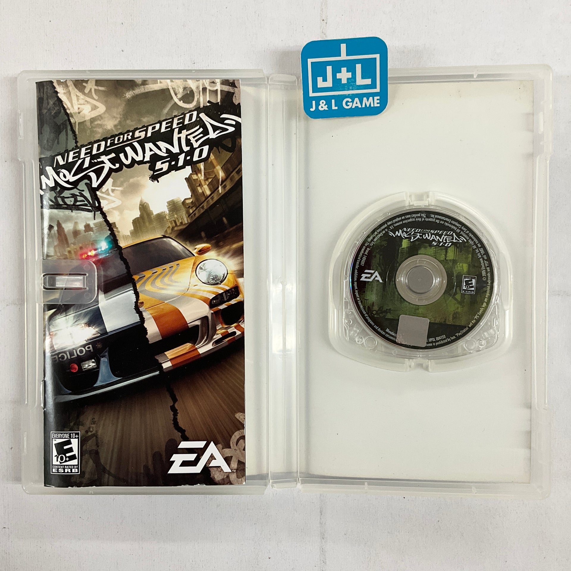 Need for Speed Most Wanted 5-1-0 - SONY PSP [Pre-Owned] | J&L Game