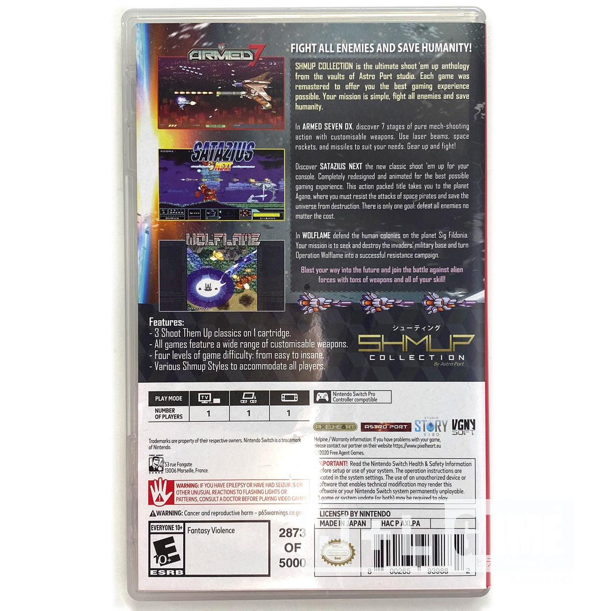 SHMUP Collection - (NSW) Nintendo Switch [UNBOXING] | J&L Game